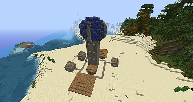 wizard village Minecraft Map