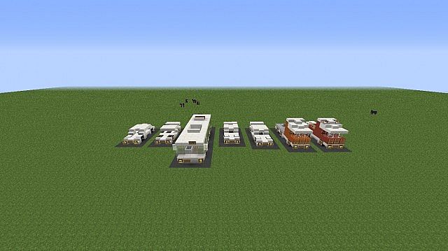 vehicle collection Minecraft Map