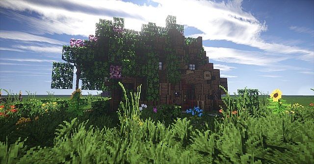 Spring's style house Minecraft Map