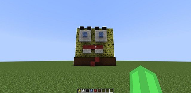 My first spongebob Minecraft Map