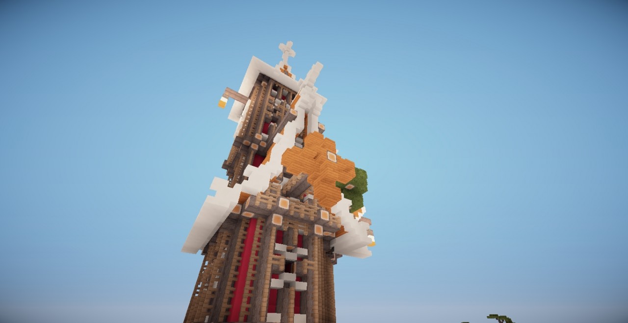 Neo-Steampunk Village Minecraft Map