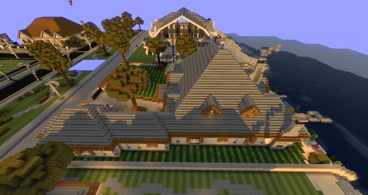 Small Traditional Mansion Minecraft Map