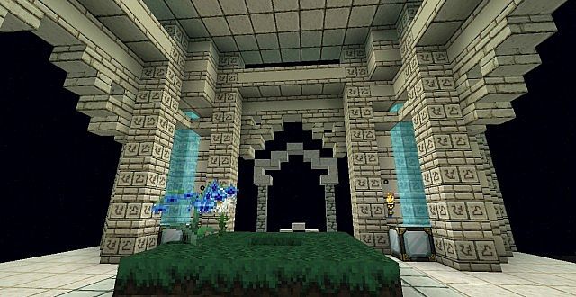 "The End" World Spawn Minecraft Map