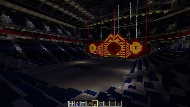 O2 WORLD BERLIN CONCERT SCENE Minecraft Map