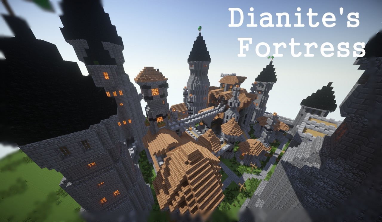 Dianite's Fortress Minecraft Map