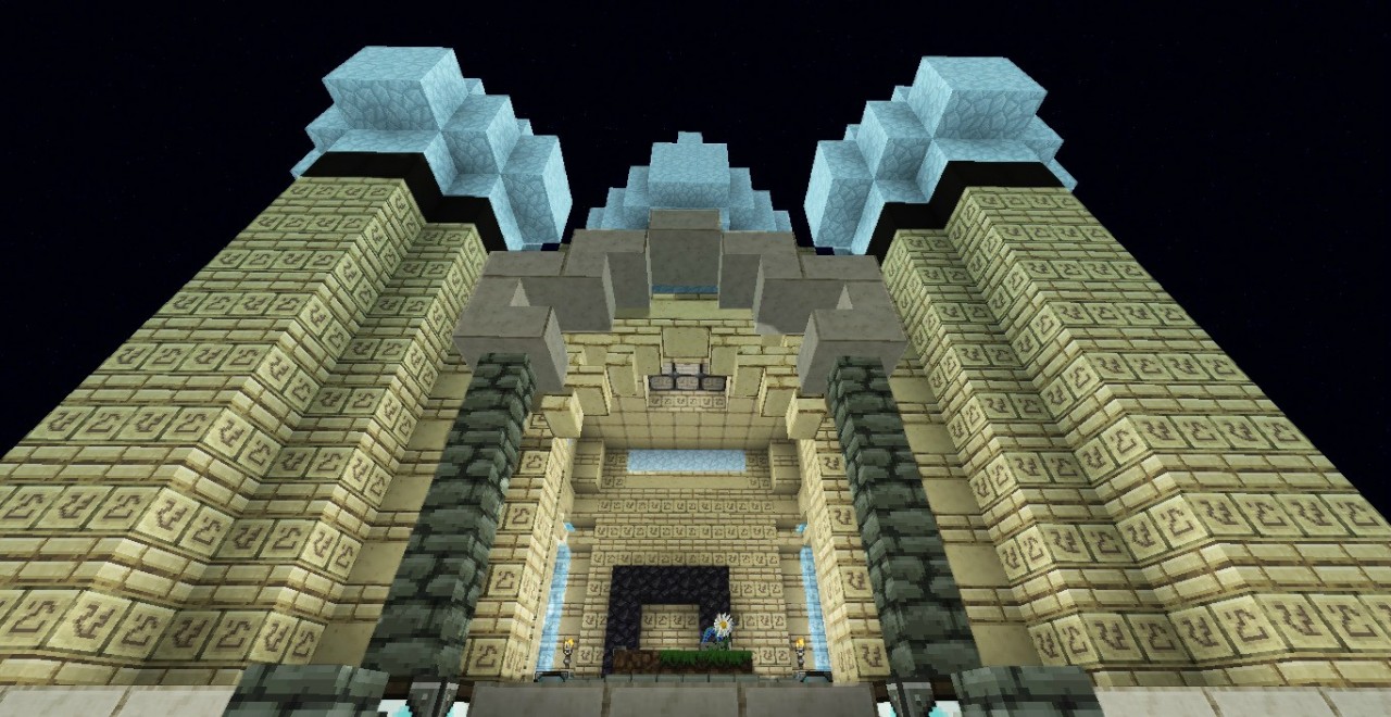 "The End" World Spawn Minecraft Map