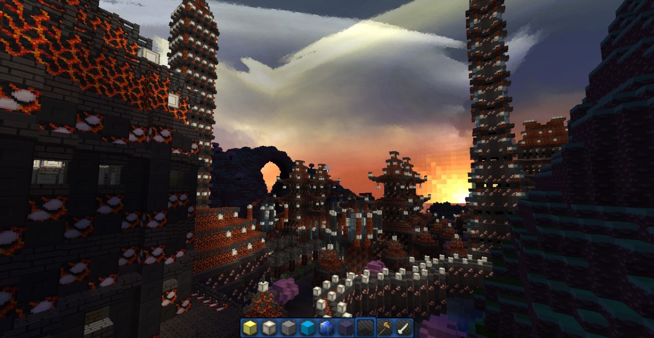 Imperial Japanese City Minecraft Map