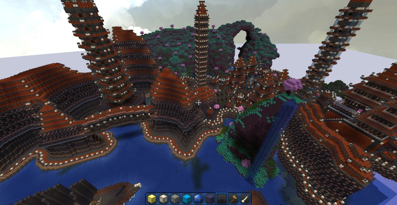 Imperial Japanese City Minecraft Map