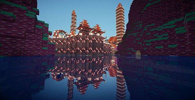 Imperial Japanese City Minecraft Map