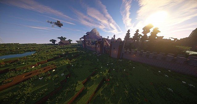 Futuristic Medieval - Minecraft Survival Games Map Minecraft Map