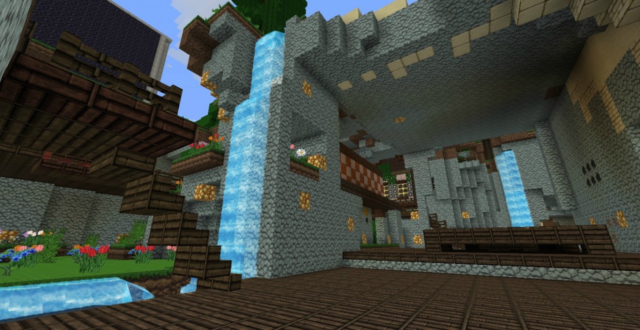 Ravine City/Town Exodus Craft Minecraft Map