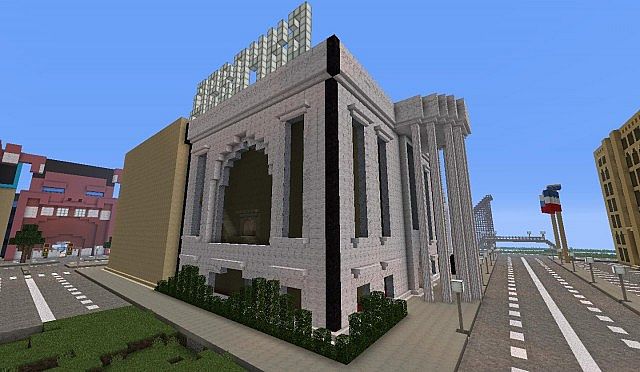 Longacre City Minecraft Map