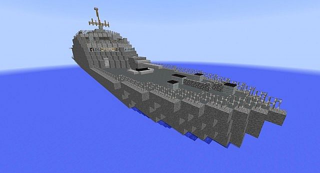 USS Freedom LCS-1 (1:1 Scale) Minecraft Map