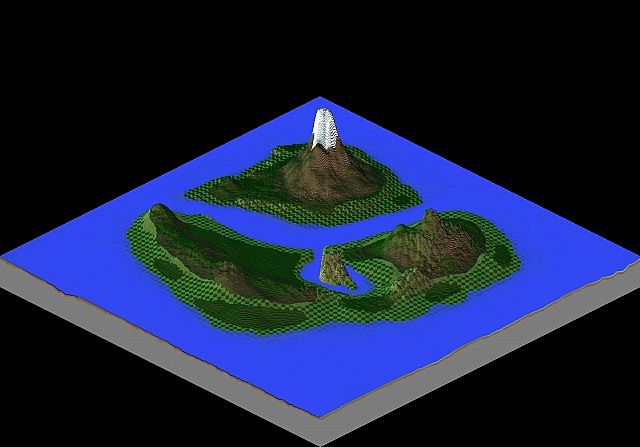 Mega Mountain World Minecraft Map