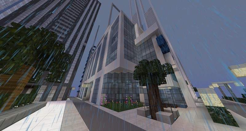 QuadCorp Headquarters Building Minecraft Map