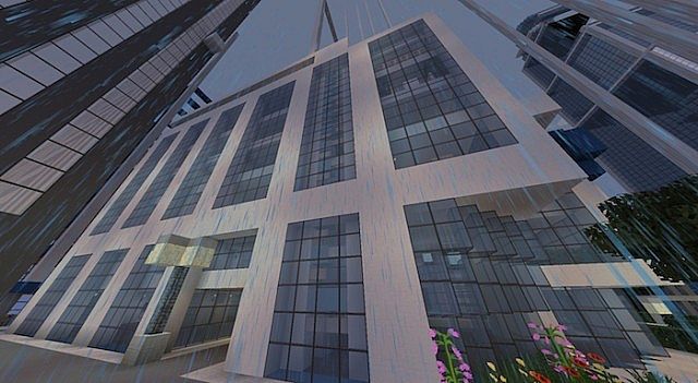 QuadCorp Headquarters Building Minecraft Map