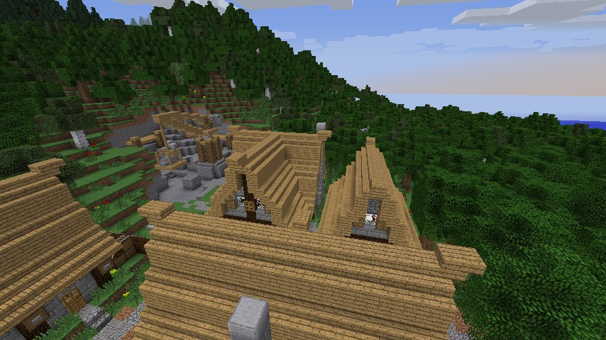 Roweness Medieval Custom Terrain Minecraft Map