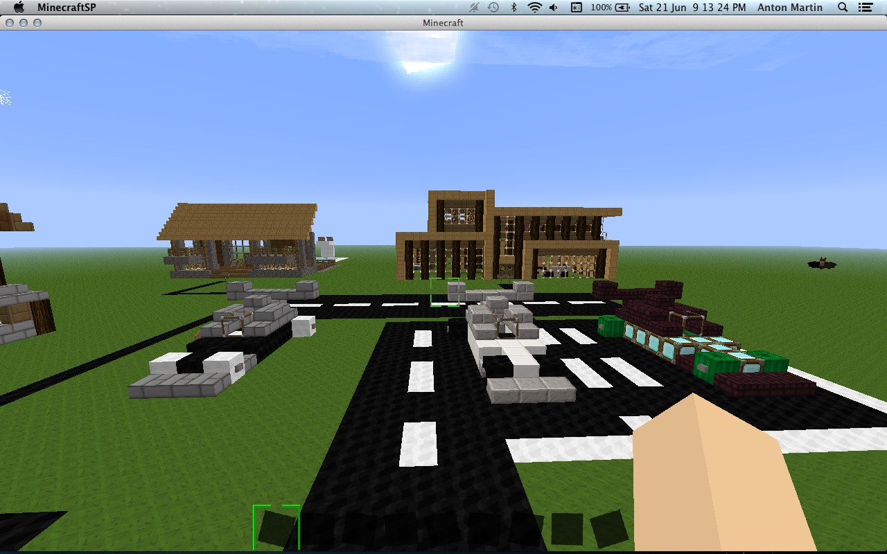 pixel art Minecraft Map