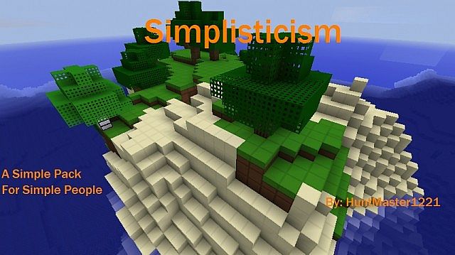 Simplisticism- Completely Finished in 1.8.7 Minecraft Texture Pack