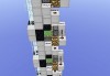Flush, Compact Slime Block Elevator Minecraft Map