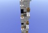 Flush, Compact Slime Block Elevator Minecraft Map