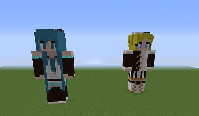 иуυ › Vocaloid Statues Minecraft Map