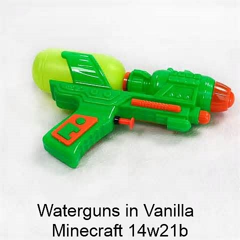 Watergun 14w21b Minecraft Map