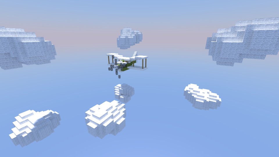 Small Biplane By Laessen Minecraft Map
