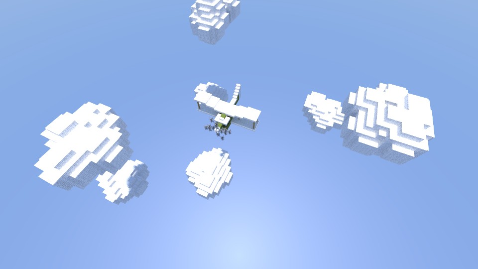 Small Biplane By Laessen Minecraft Map