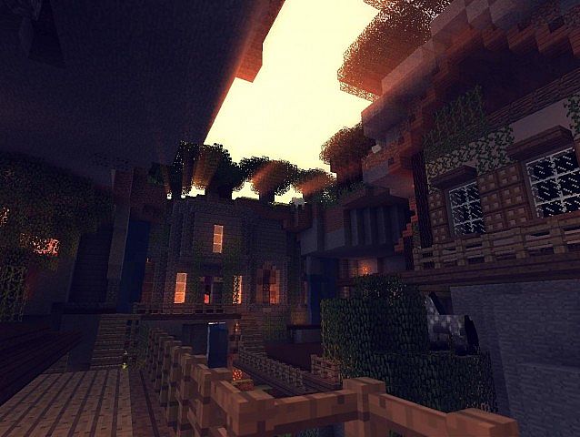 Ravine City/Town Exodus Craft Minecraft Map