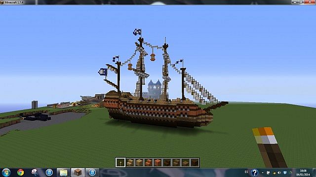 Man 'o war Concept Build Minecraft Map