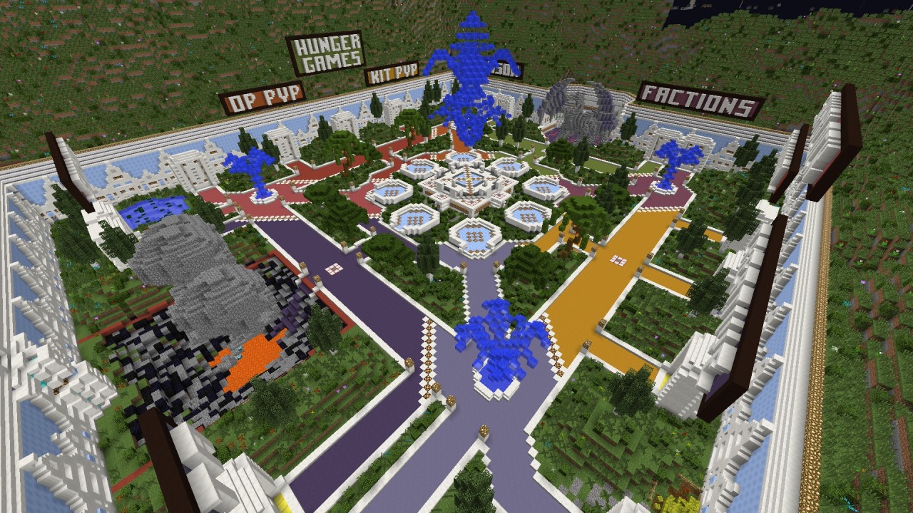 GotPvP Future Spawn Creation Minecraft Map