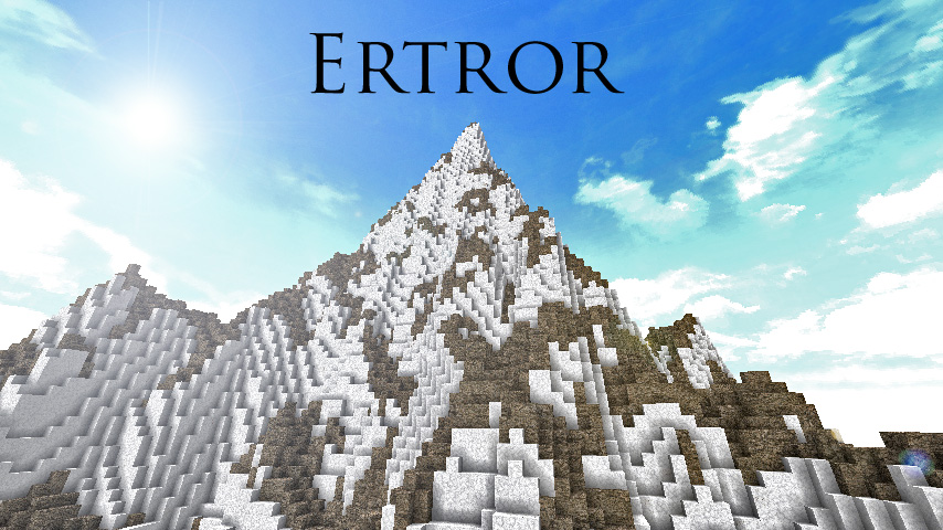 Ertror - Custom Terrain [Download] Minecraft Map