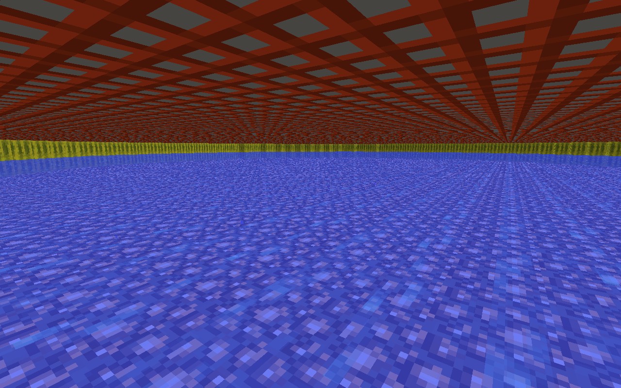 Volcano Bow Spleef Arena Minecraft Map