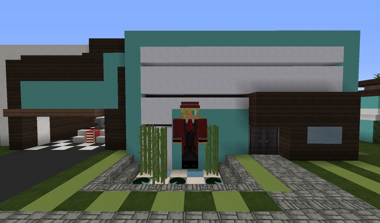 modern builds Minecraft Map