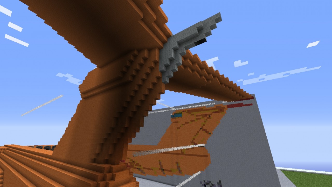 ekranoplan lifeguard in construction Minecraft Map