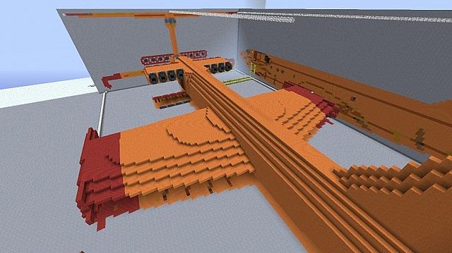 ekranoplan lifeguard in construction Minecraft Map