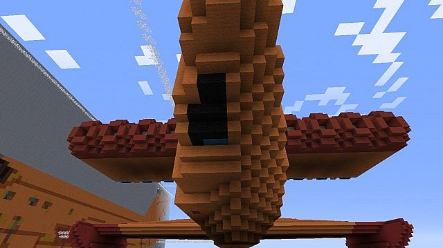 ekranoplan lifeguard in construction Minecraft Map