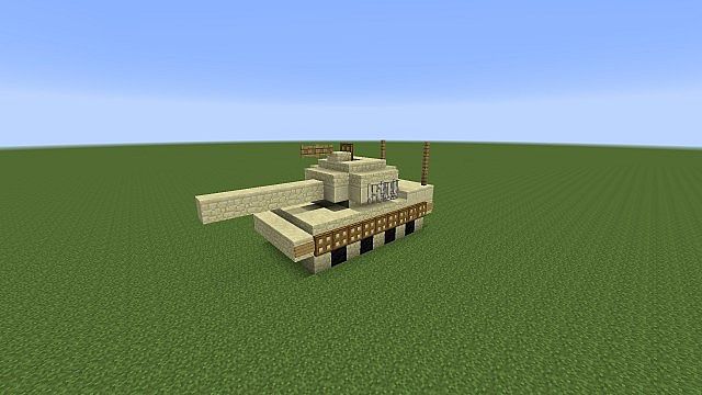 M1 Abrams Tank Minecraft Map