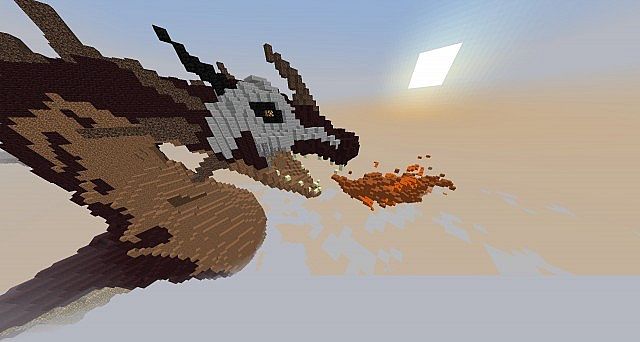 Nether Dragon Minecraft Map