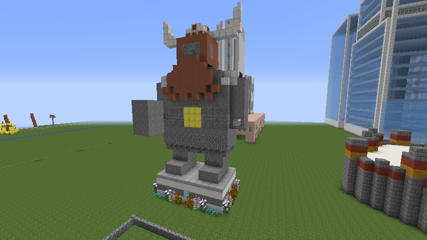 Stoick the Vast Statue Minecraft Map