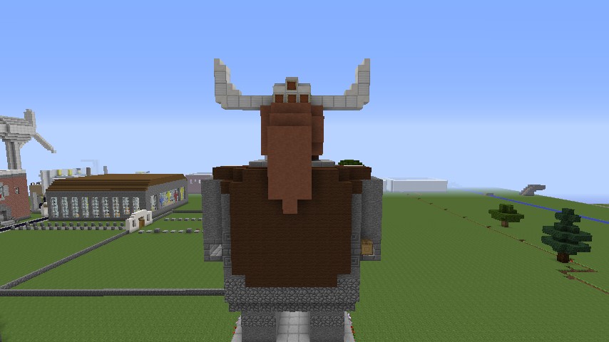 Stoick the Vast Statue Minecraft Map