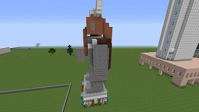 Stoick the Vast Statue Minecraft Map