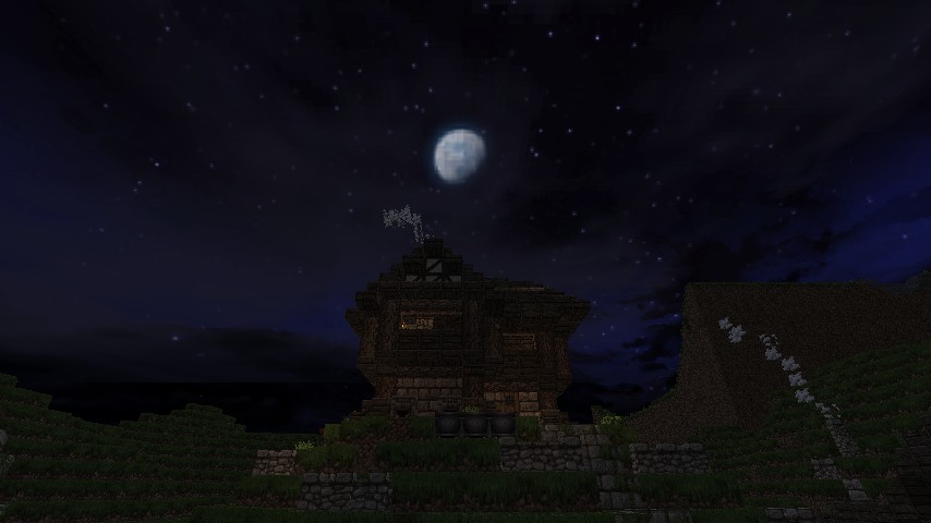 -Vella-Moonlight House- Minecraft Map