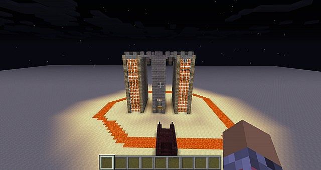 Herobrine's Temple Minecraft Map