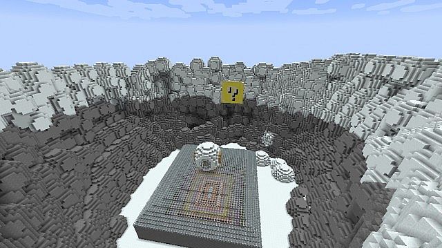 Lucky Block PVP Minecraft Map