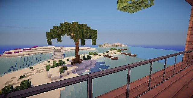 NoWay⎟Modern Beach House [TBS] Minecraft Map