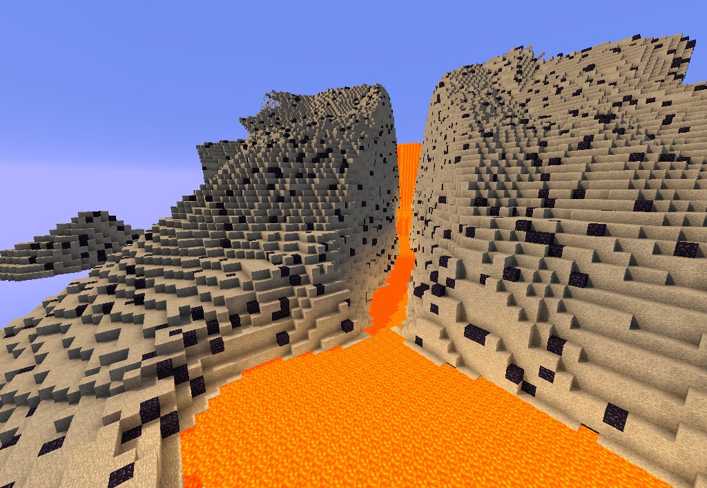 volcano Minecraft Map
