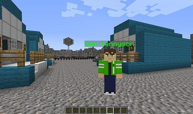 Fusion Fall in Minecraft Minecraft Map