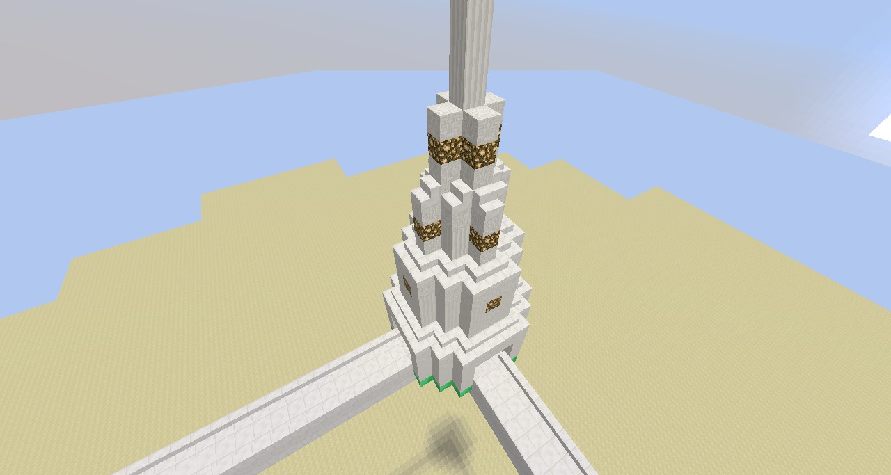 Sky Towers PVP arena Minecraft Map